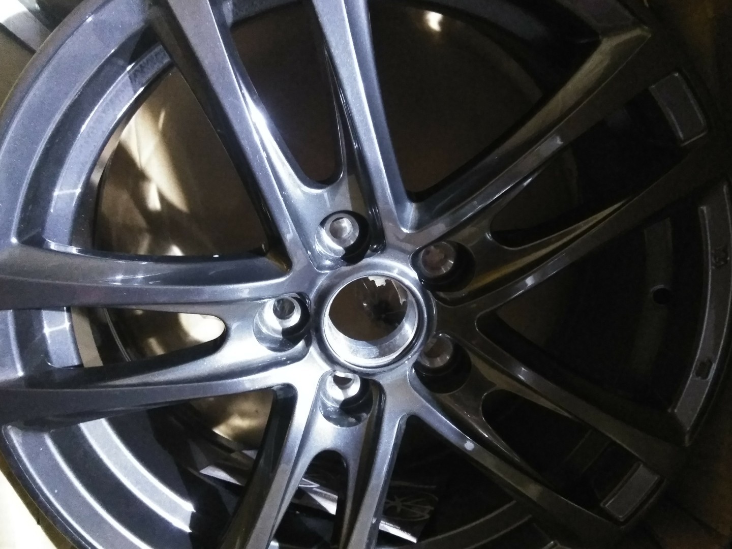 15x6.5 (+42, 4x100, 54.1) DAI Alloys DW73 OEM Wheel | Gray Graphite ...