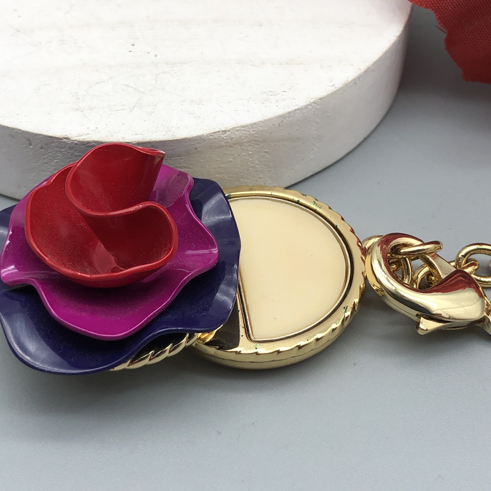 Signed Lola Marc Jacobs Flower Solid Perfume Cream Go… - Gem