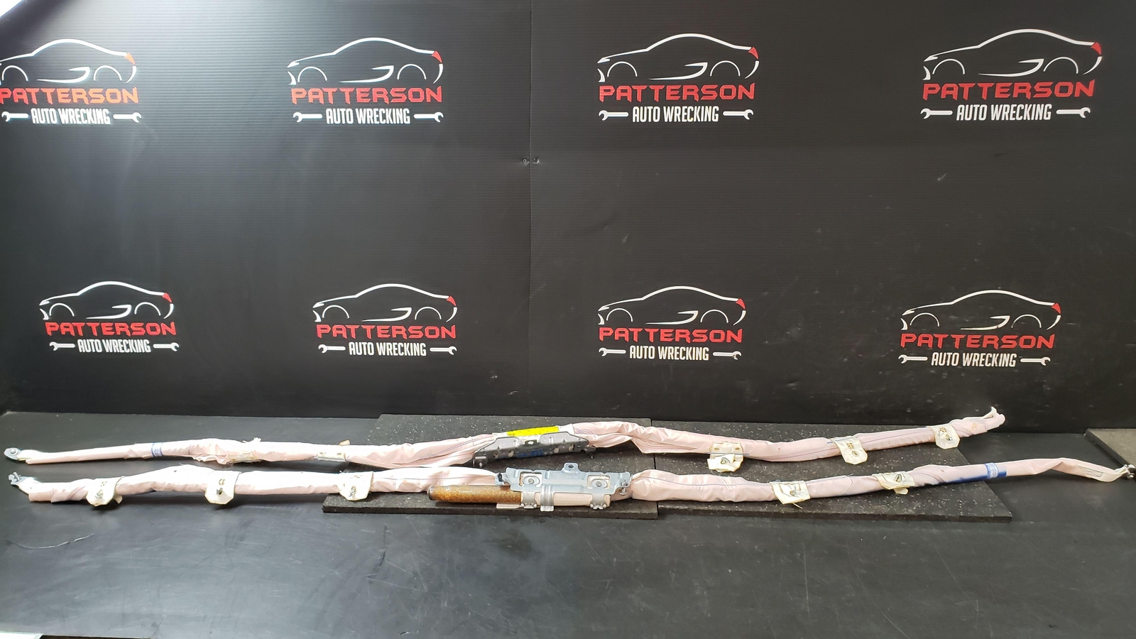 11-14 CHEVY CRUZE DRIVER LEFT PASSENGER RIGHT ROOF SIDE CURTAIN AIR BAG ...