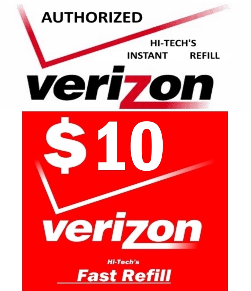 $10 VERIZON PREPAID REFILL 💥 DIRECT TO PHONE 💥ONLINE REFILL GET IT ...