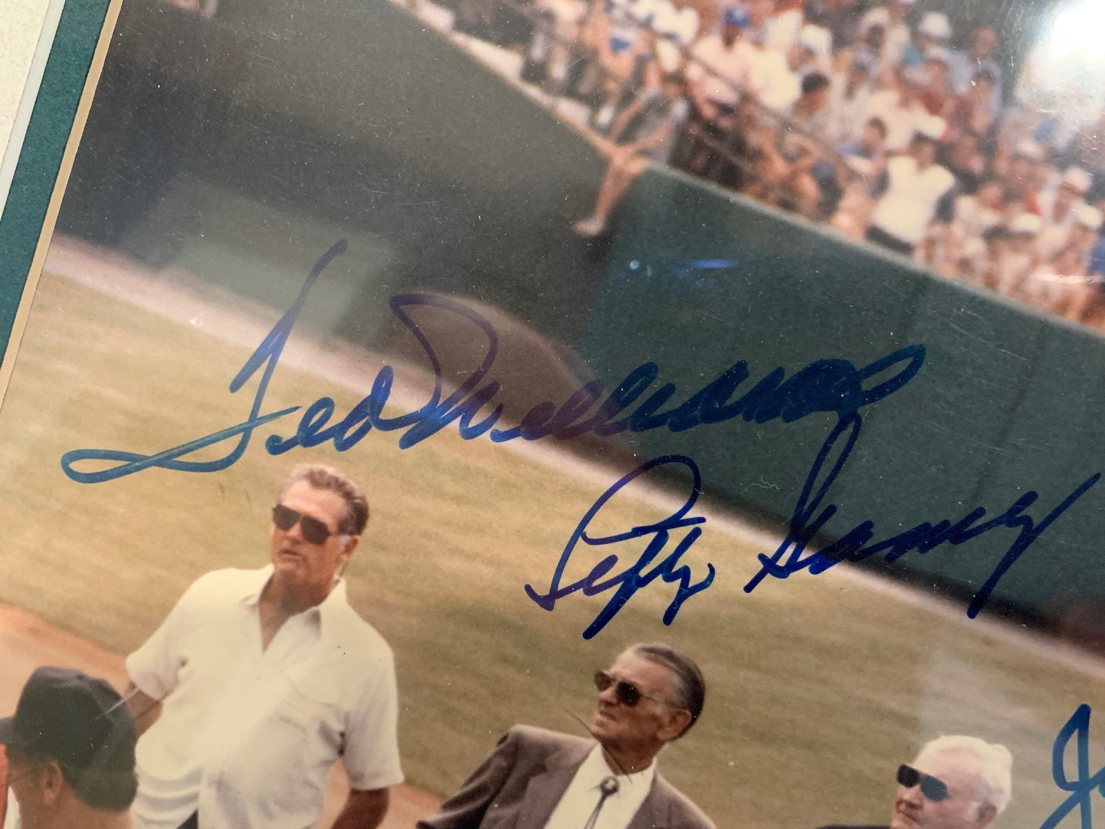 Ted Williams Lefty Gomez Johnny Mike Hoyt Wilhelmina Joe Sewell Signed ...