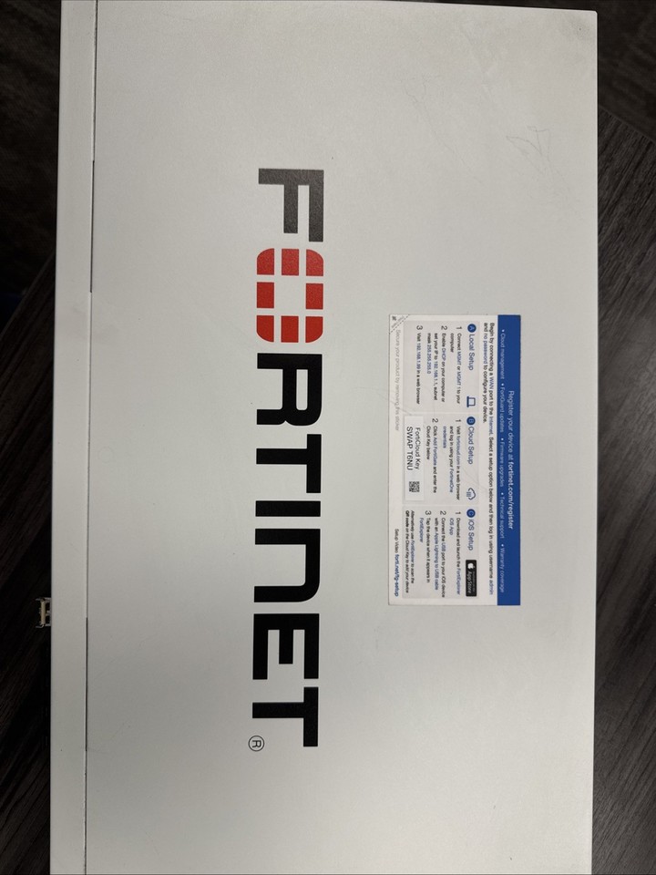 Fortinet FortiGate 100F Network Security Firewall - FG-100F ...