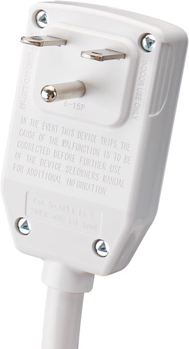 LCDI Power Cord Plug AC240V 15Amp 3600W 60Hz Air Conditioning Extension ...