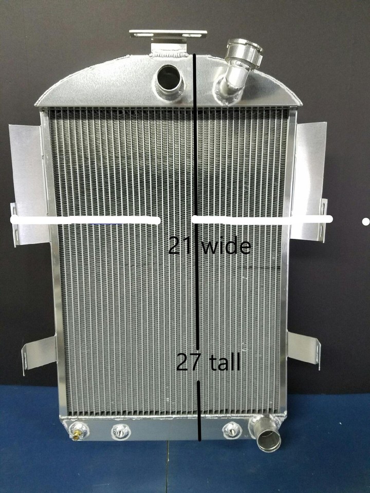 1935-1936 chevy chevrolet MASTER aluminum radiator MADE IN USA !! | eBay