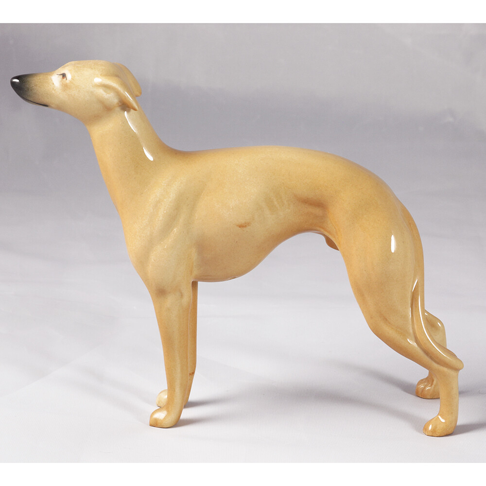 RARE VINTAGE Beswick Whippet Dog Figurine - "Winged Foot Marksman Of ...
