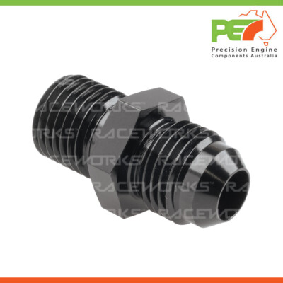 New * RACEWORKS * male to AN4 JIC male Metric port to AN Flare-4AN ...