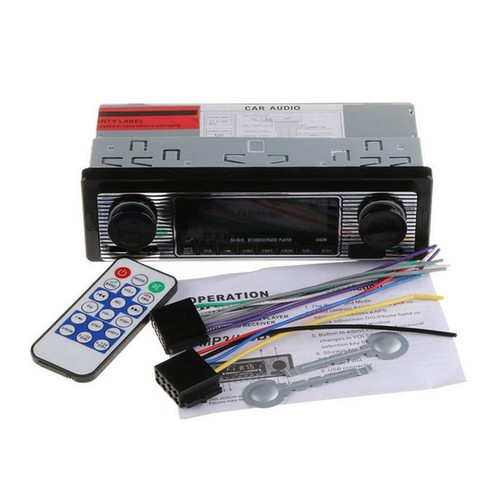 Vintage Car Radio Modern Bluetooth MP3 Player AUX Classic Cars Stereo ...