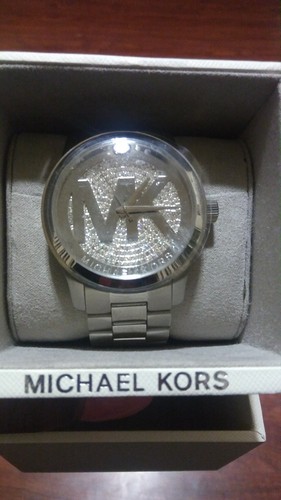 Michael Kors Runway MK5544 Women's Silver Watch for sale online | eBay