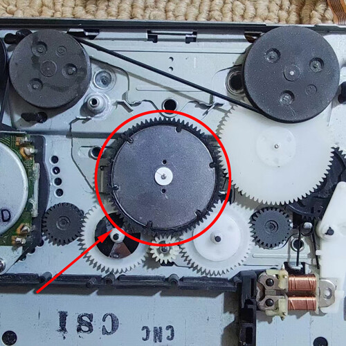 Repair Main Clutch Gear for Sony Walkman WM-EX WM-FX WM-GX Serie ...