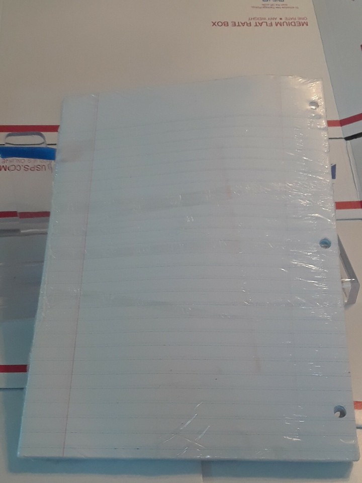 Norcom Wide Ruled Notebook Filler Paper 150 Sheets 10.5" x 8" NEW ...