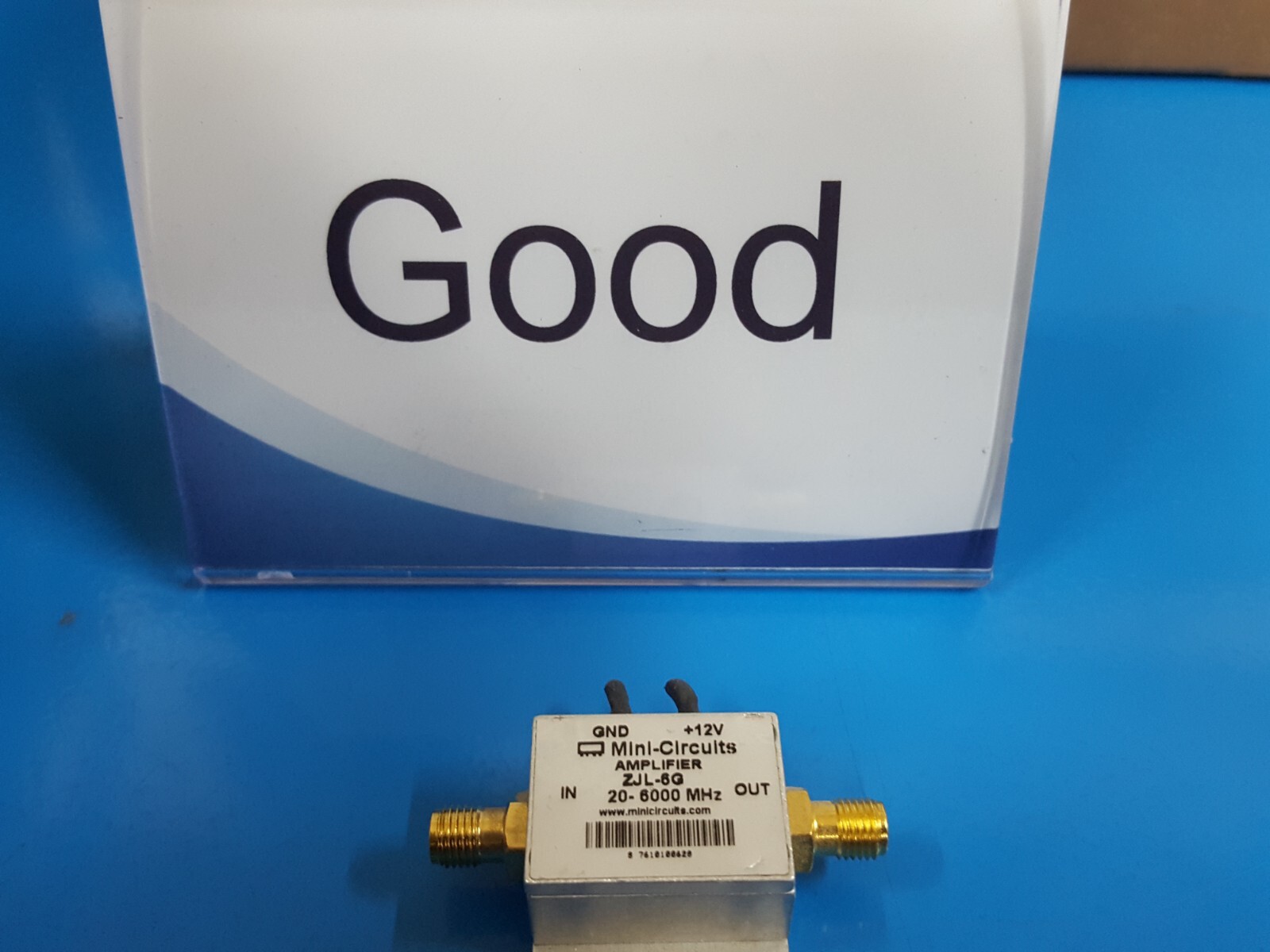 Mini-Circuits ZJL-6G: Coaxial Amplifier, 50Ω, Low Power, 20 to 6000 MHz ...