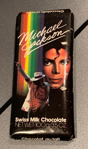 Michael Jackson 1989 Chocolate Bar - Unopened Original VERY RARE ...