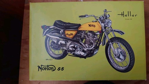 NORTON SS COMMANDO 750 Heller 1/8 | eBay