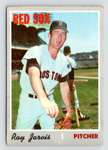 1970 Topps Card, #361 Ray Jarvis, Boston Red Sox Rookie | eBay