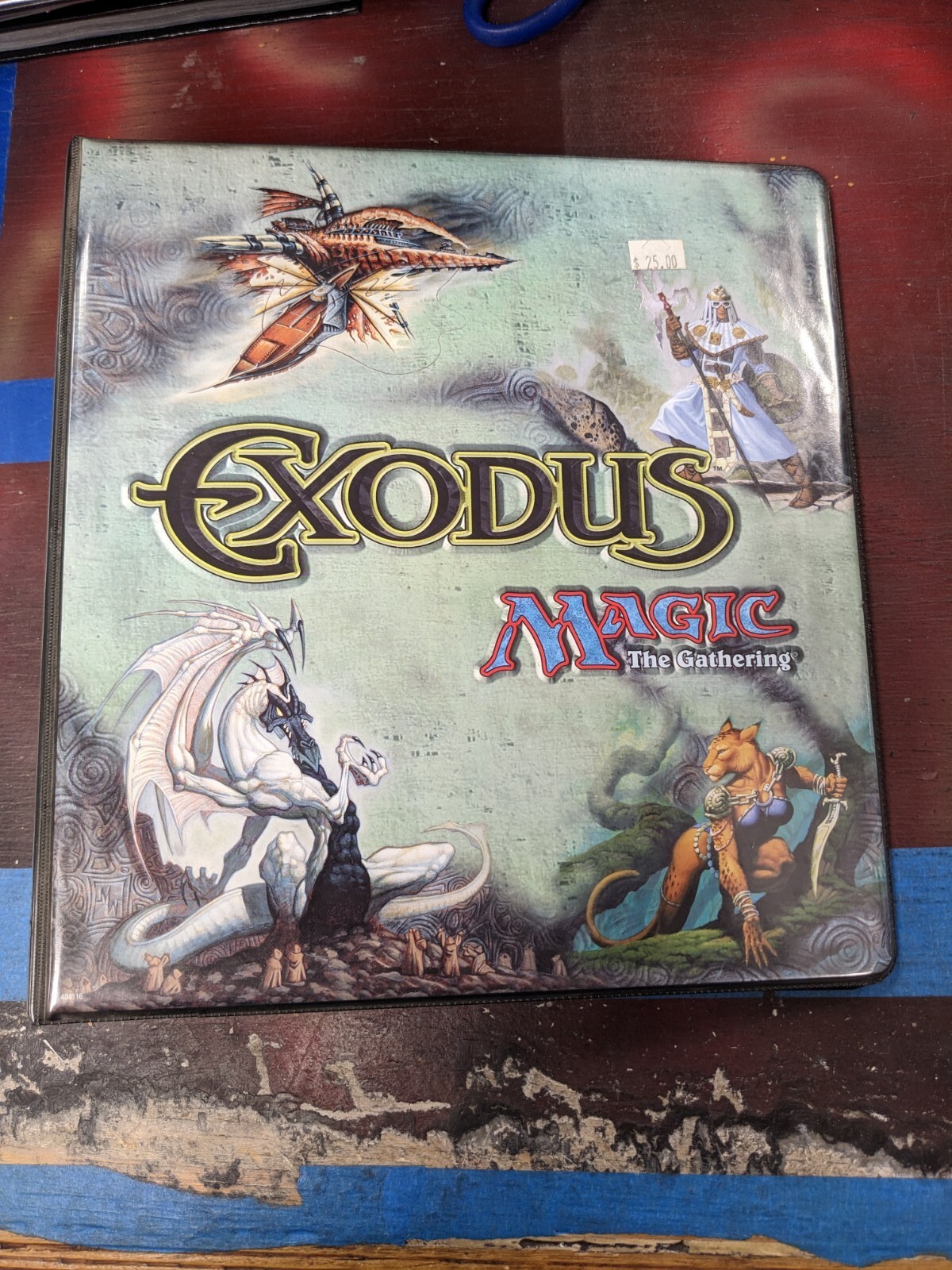 Exodus Magic The Gathering MTG 3 Ring Binder official Wotc ultra pro | eBay