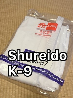 Shureido K-9 Karate Gi Uniform set Made in Japan Okinawa official ...