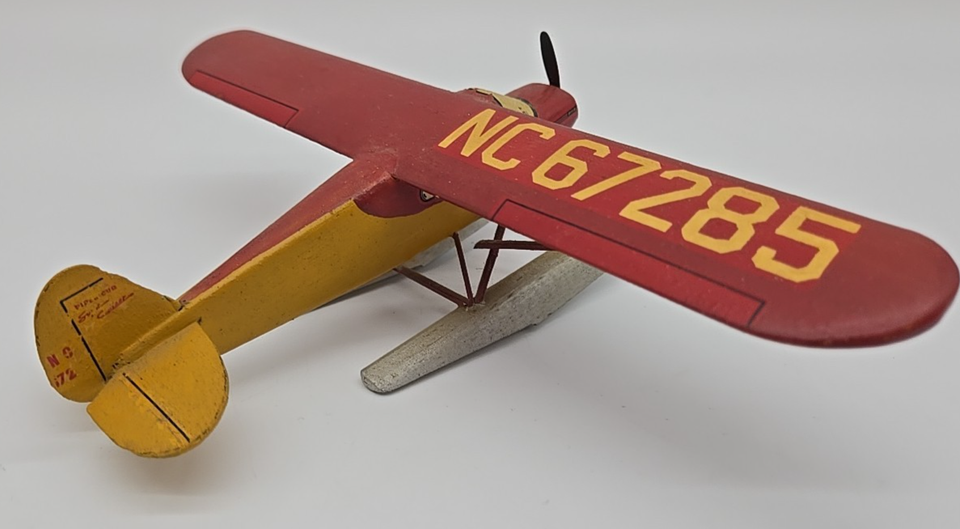 Vintage Super Cruiser Piper Cub Wood Airplane Float Plane | eBay