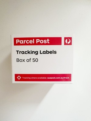 50x Australia Post Standard Parcel Shipping Tracking Labels Proof of ...
