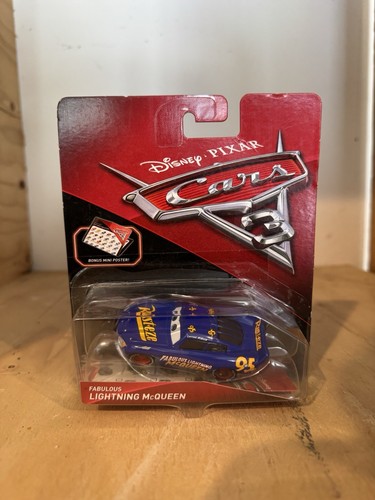 Disney Pixar Cars 3 Fabulous Lightning McQueen 2017 Piston Cup Mattel ...