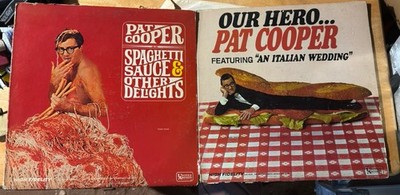 Pat Cooper’s “Spaghetti Sauce & Other Delights” and “Our Hero” Vinyl LP ...