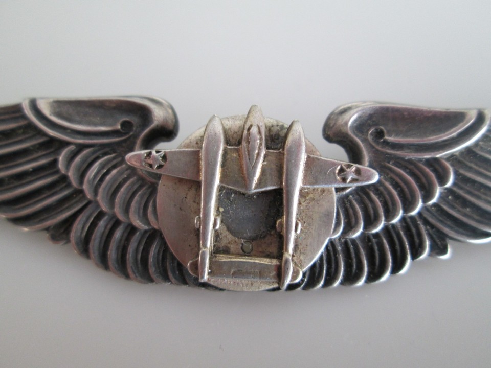 LOCKHEED P-38 LIGHTING WING STERLING SILVER BRACELET 9 INCH | eBay