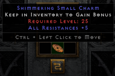 +5% All Resistance Small Charm 🌺PC-SWITCH-PS🌺Diablo 2 Resurrected ...