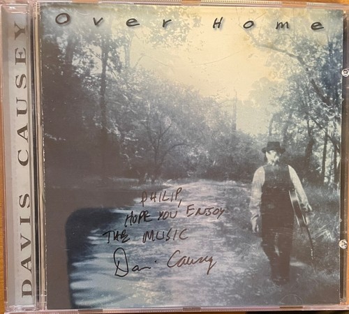 DAVIS CAUSEY - OVER HOME - CD - AUTOGRAPHED | eBay