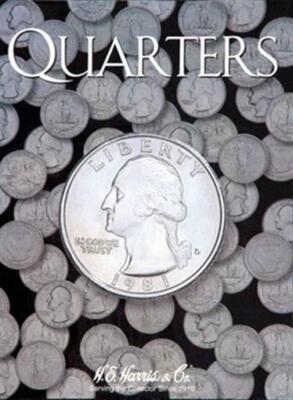 Coin Folder For US Quarters Plain Page 48 Slots Harris Mini Album 2692 ...
