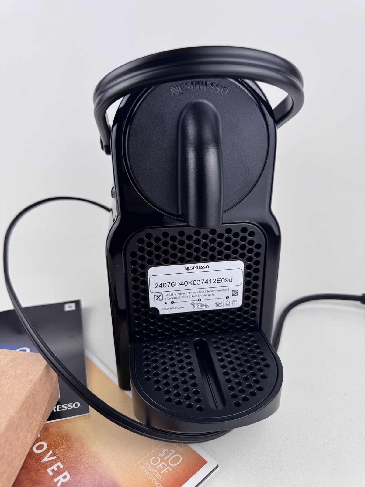 DeLonghi EN80B Espresso Machine - Black for sale online | eBay