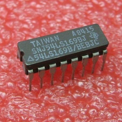 SNJ54LS169BJ Texas Instruments Binary Counter IC TTL 74LS169 74169 ...