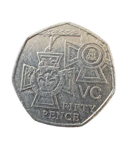 Rare Victoria Cross 50p Coin 2006 VC Fifty Pence | eBay UK