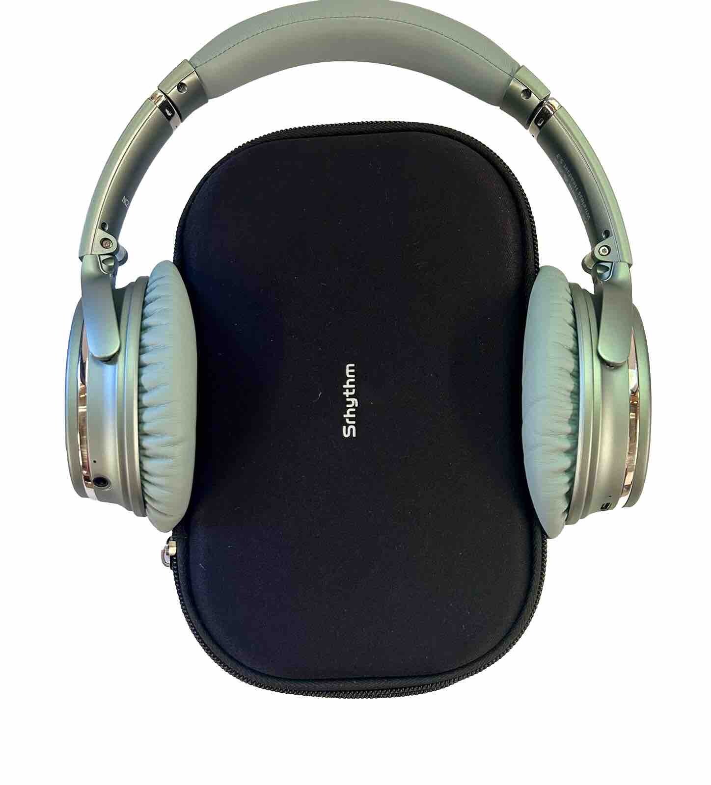 Srhythm NC25 Bluetooth Wireless Stereo Over-Ear Headphones - Mint Green ...
