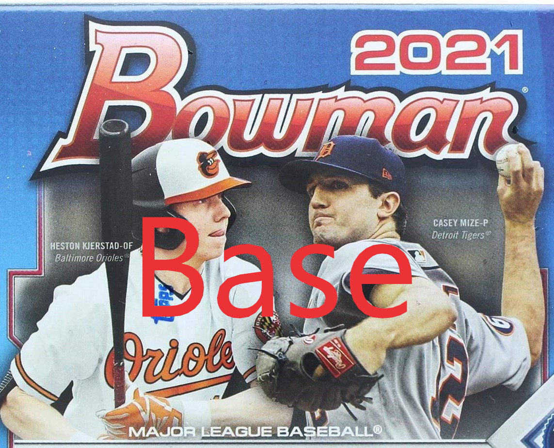 Kelley, Jared 2021 Bowman Paper For Sale - MAVIN