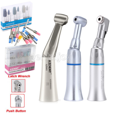 Dental Slow Low Speed Handpiece Contra Angle/Composite Polishing Kit RA ...