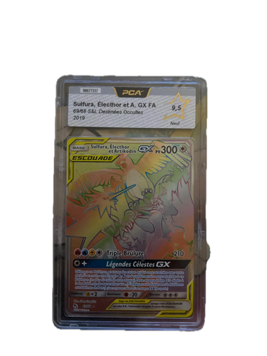 Carte Pokemon Sulfura Electhor Artikodin Gx Fa 69 68 Destinées