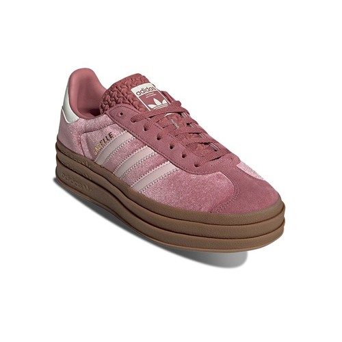 Adidas Originals Gazelle Bold Preloved Crimson Sandy Pink Women Shoes ...