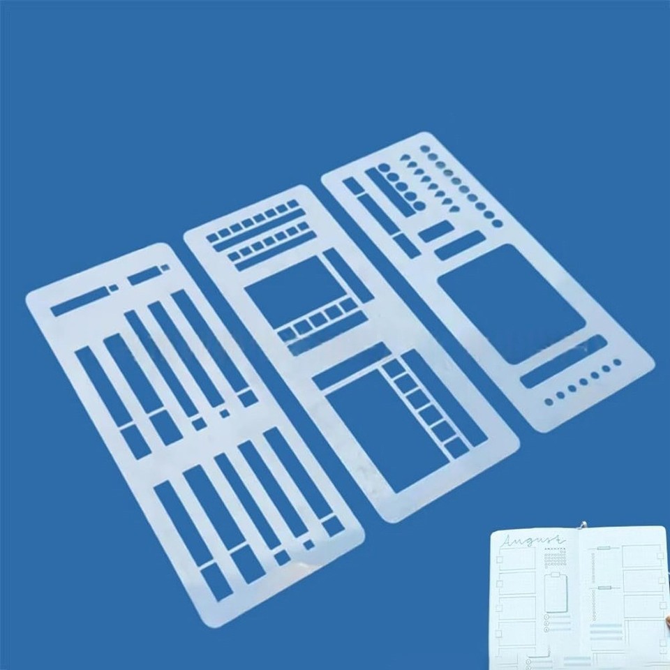 Flexible Drawing Templates Creative Expression Enhancer For Dot Grid ...