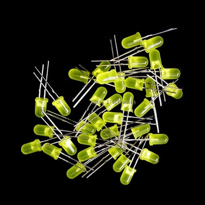 1000Pcs LED 5MM YELLOW COLOR YELLOW LIGHT Super Bright Bulb Lamp | eBay