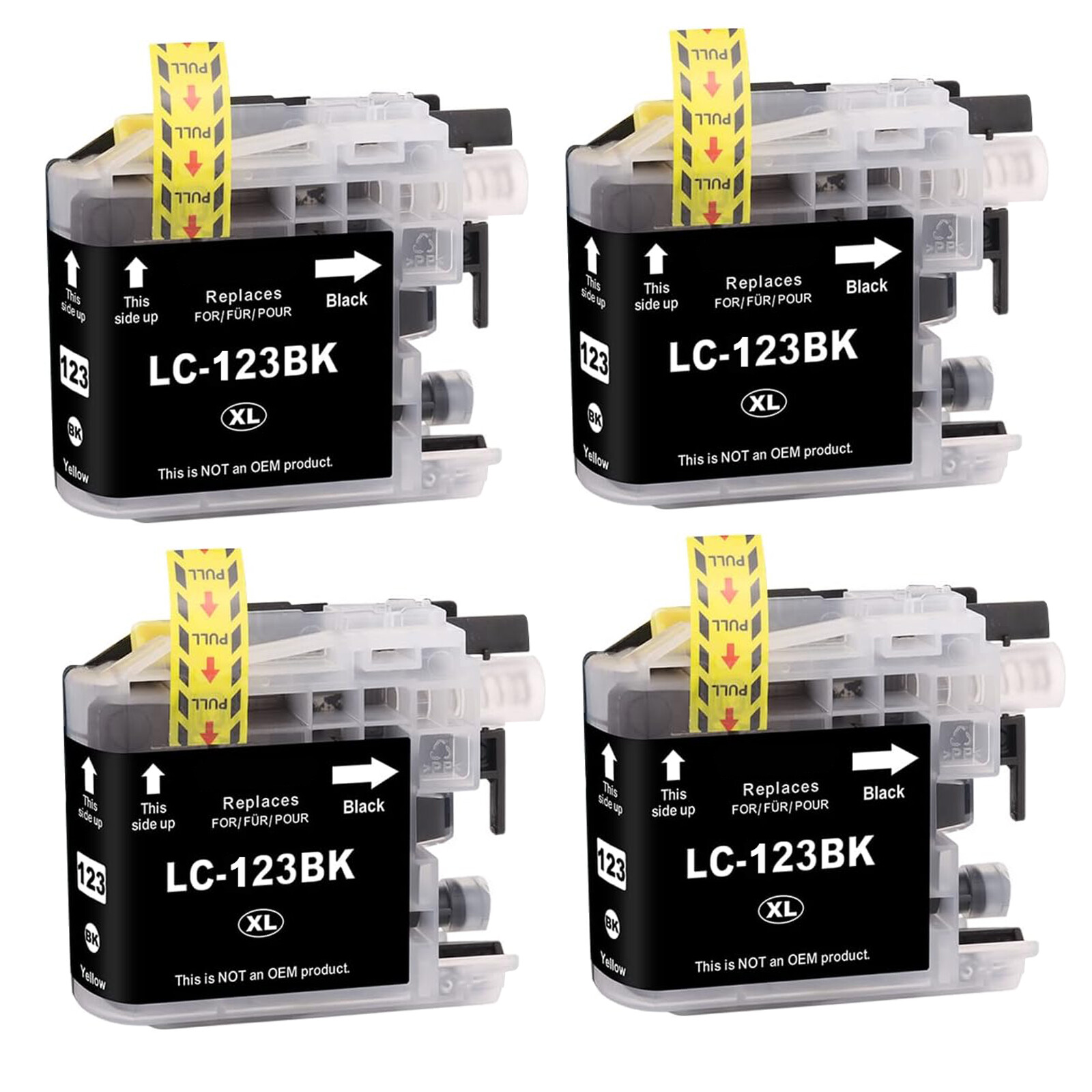 LC123XL Druckerpatronen Kompatibel für Brother LC-123 XL DCP-J4110DW ...