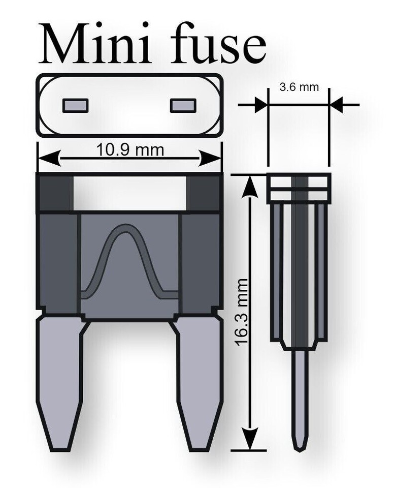 1 Pc Brass ATM Mini Fuse Tap Over Blade Type Add a Circuit Car Auto | eBay