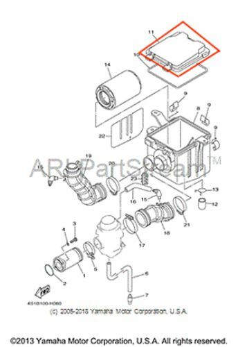Yamaha OEM 1p0-e4412-10-00 Cap Cleaner Case 1P0E44121000 for sale ...