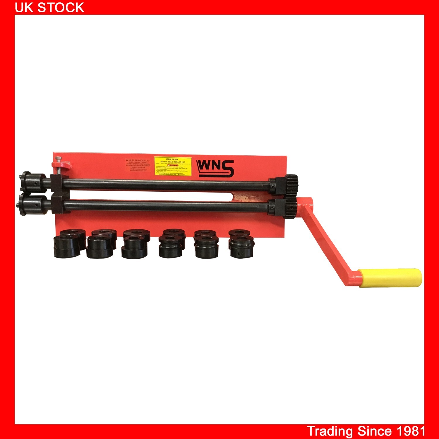 WNS Bead Roller Rolling Machine Swager Bead Former 464mm 18