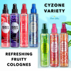 Cyzone Women Cologne VARIETY in 7 Refreshingly Fruity Scents 6.7oz ...