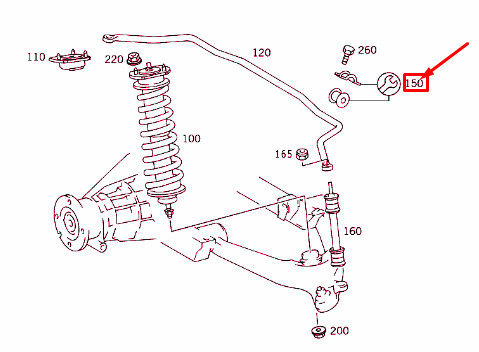 MERCEDES-BENZ ML W163 REAR SUBFRAME BEARING REPAIR KIT A1633200011 | eBay
