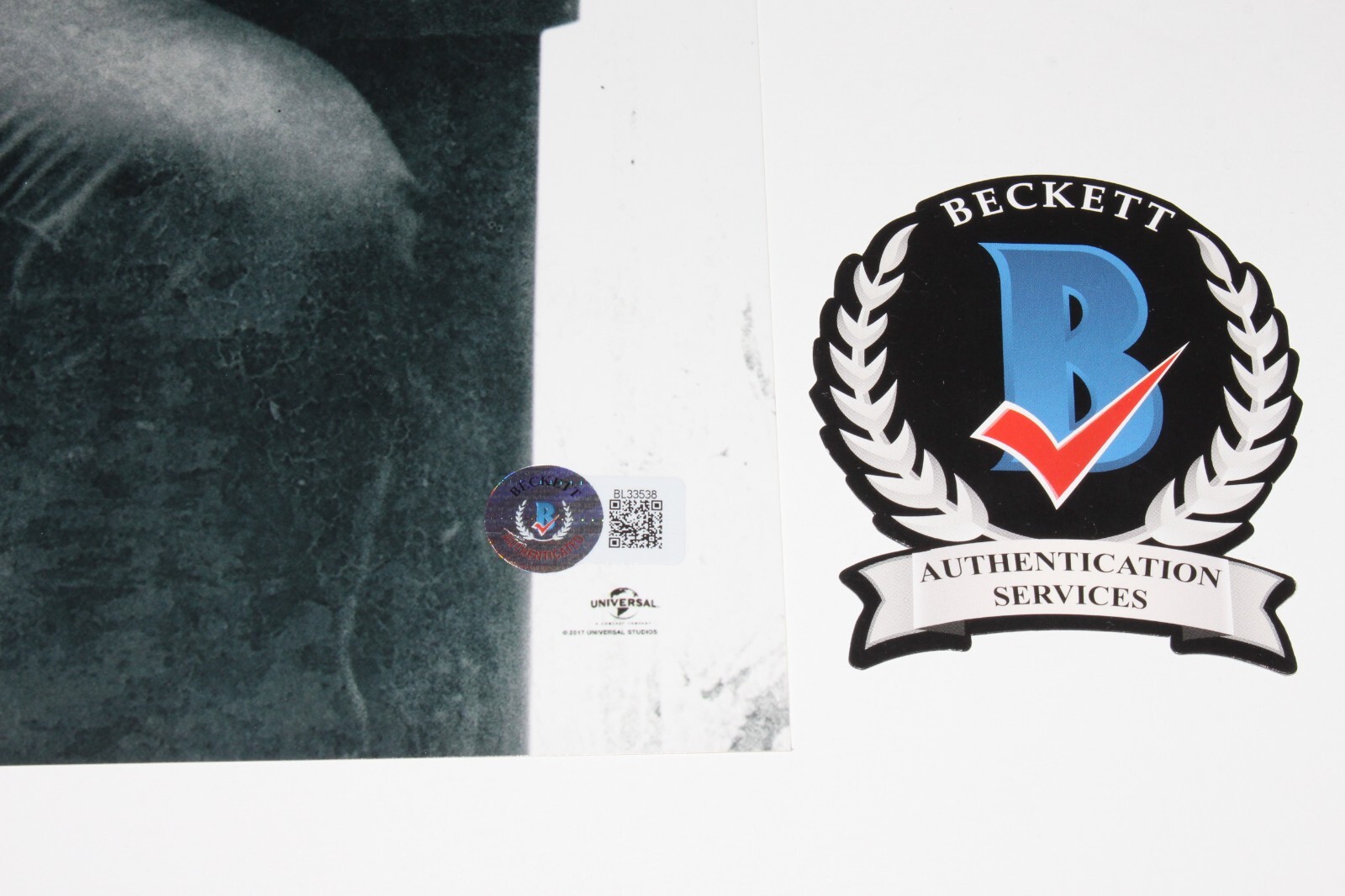 DIRECTOR JORDAN PEELE SIGNED 'GET OUT' 12x18 MOVIE POSTER 1 BECKETT COA ...