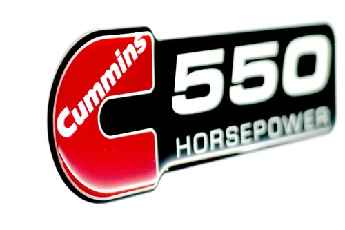 Cummins 550 HORSEPOWER DIESEL EMBLEM | eBay