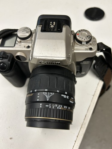 Canon EOS Elan IIE 35mm SLR Film Camera with 28-90 mm lens Kit ...
