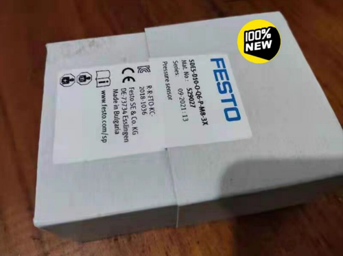 1PC FESTO SDE5-D10-O-Q6-P-M8-3X Pressure Sensor 529027 New Expedited ...