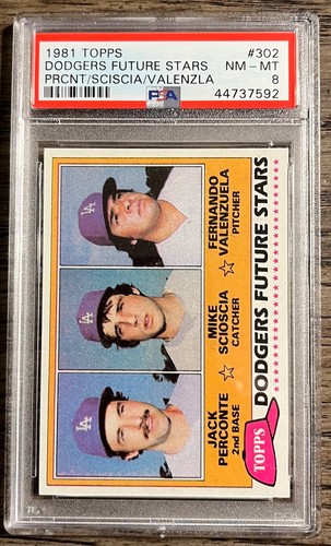 1981 Topps Fernando Valenzuela Rookie card PSA 8 | eBay