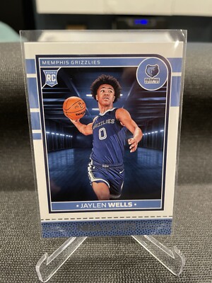 2024-25 Panini NBA Hoops Jaylen Wells #269 Rookie Card RC - Memphis ...